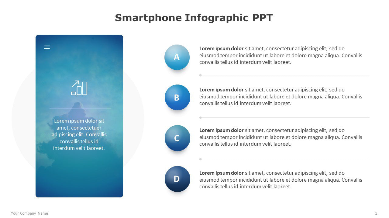 Smartphone Infographic PPT – Strateful