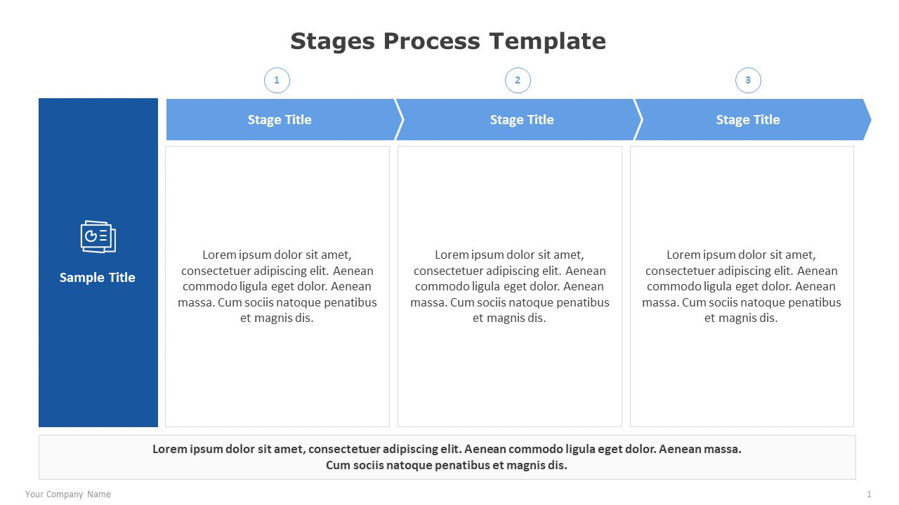 Stages Process Template for PowerPoint – Strateful